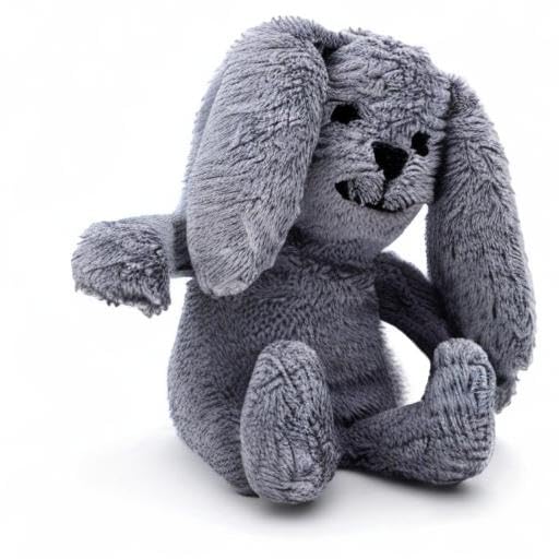 Thermal-Aid Zoo - Mini Microwavable Stuffed Animal - Plush Toy and Hot Cold Pack - Baxter The Bunny - 3.15 x 2.6 x 9.3 in