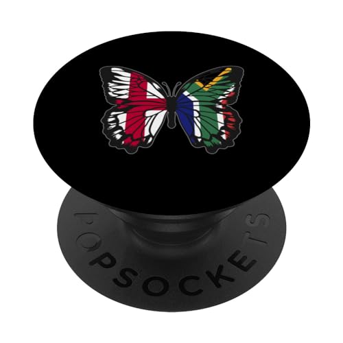 South Africa & England Mix Butterfly English South African PopSockets Standard PopGrip