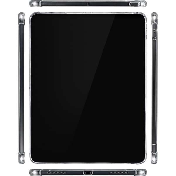 Skinit Clear Tablet Case Compatible with iPad 10.2in (9th Generation, 2019-2021) Originally Designed South Africa Flag Distressed Design