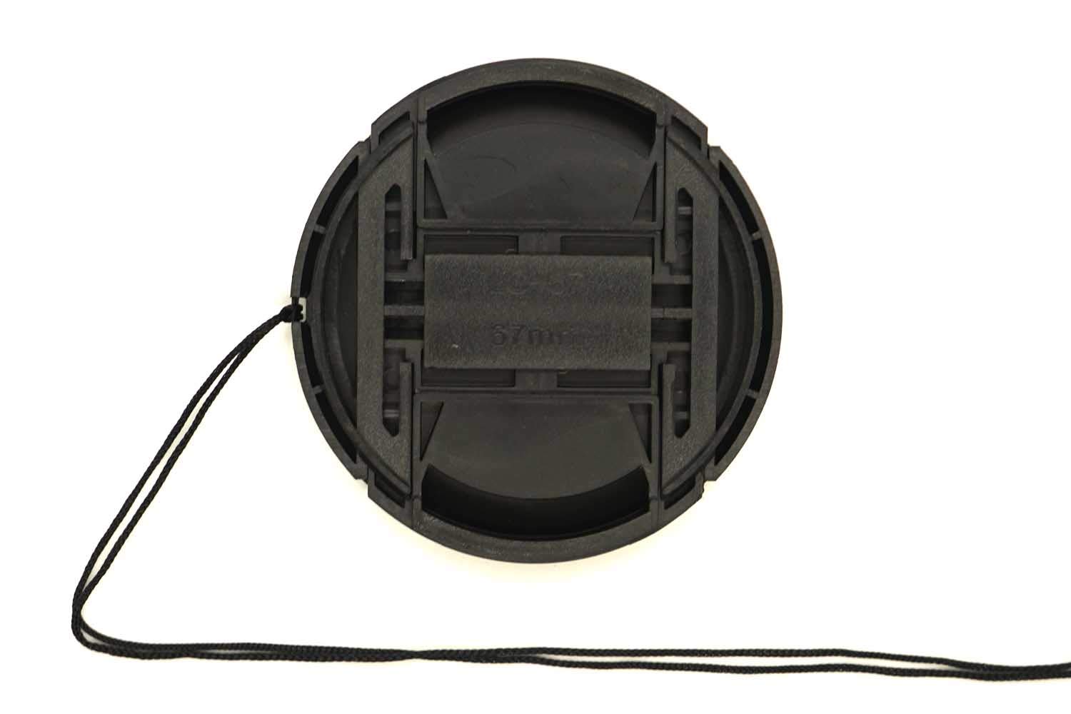 67MM Lens Cap Cover for Canon 77D 90D w/ EF-S 18-135mm Lens Cap Nikon D750 D780 w/ 18-105mm 16-85mm Lens Cap [2 Pack]