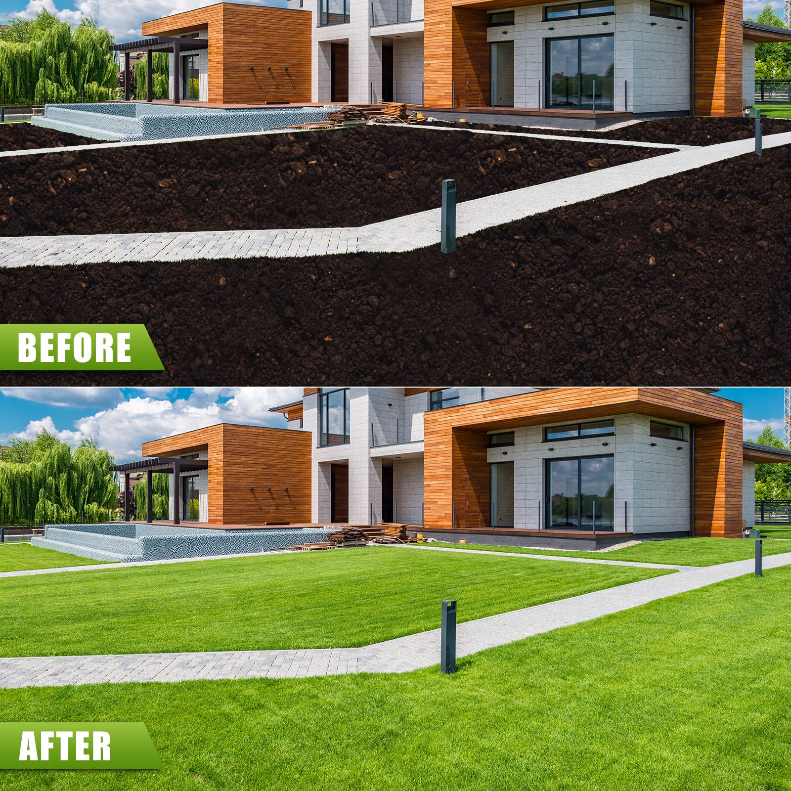 5oz Weed Barrier Landscape Fabric Heavy Duty Weed Blocker Fabric Ground Cover for Gardening&Yard(4ft x 250ft)