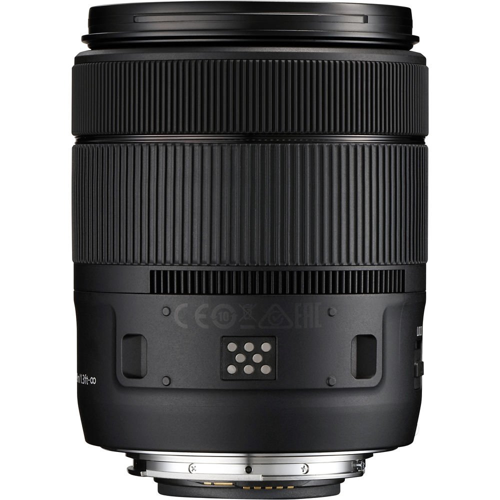 Canon EF-S 18-135mm f/3.5-5.6 is USM Lens (1276C002) + Filter Kit + Lens Pouch + Cap Keeper + Cleaning Kit + More (Renewed)