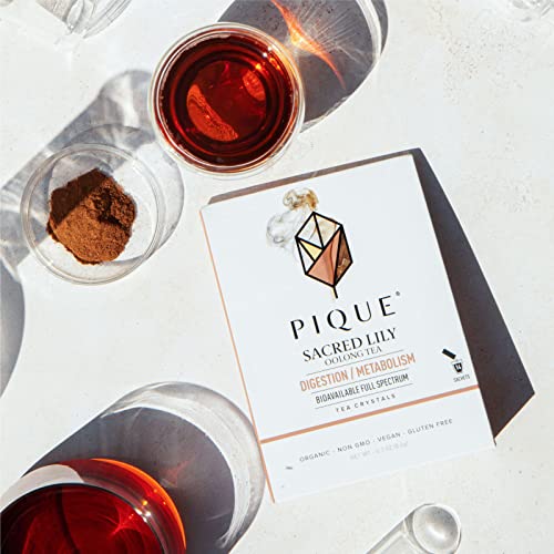 Pique Organic Energy Tea Crystals Sampler - Caffeinated Black Tea for Energy, Supports Metabolism and Healthy Digestion - 28 Single Serve Sticks (Pack of 2)