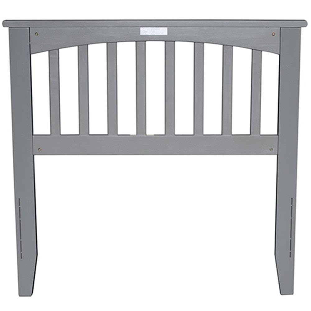 Leo & Lacey Twin Slat Headboard in Gray