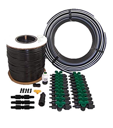 Vegetable Garden Drip Kit – 20 Rows x 50 Ft– Watering Garden Drip Irrigation