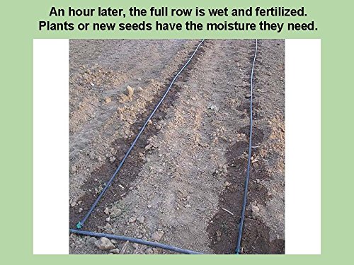 Vegetable Garden Drip Kit – 20 Rows x 50 Ft– Watering Garden Drip Irrigation