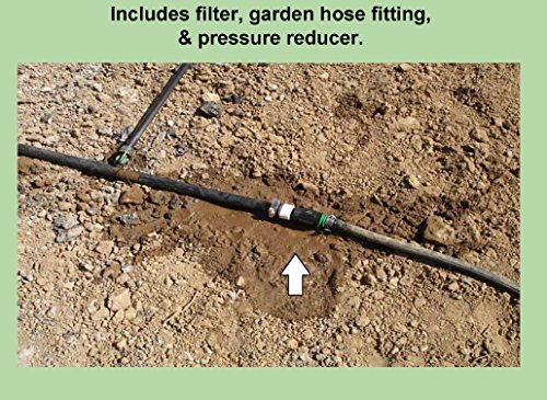 Vegetable Garden Drip Kit – 20 Rows x 50 Ft– Watering Garden Drip Irrigation