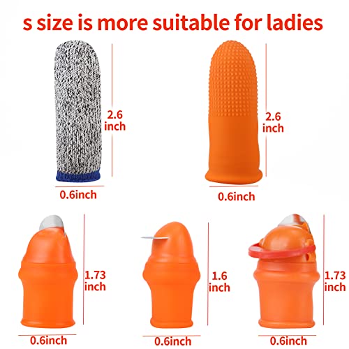 Garden Silicone Thumb Knife 14pack,Harvesting Tool,Separator Finger Gardening Tools,Vegetable Plant Fruit Picking Knife