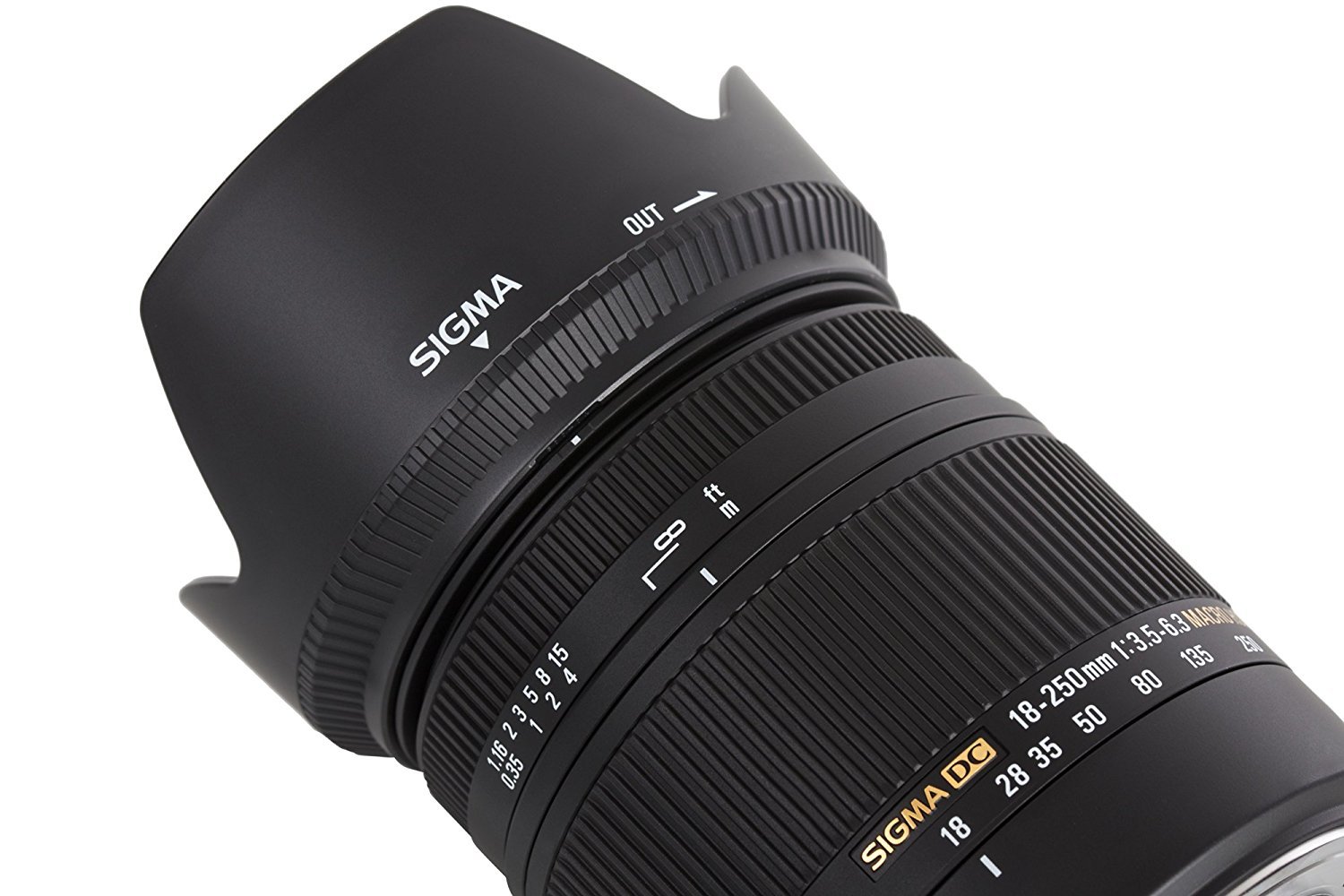 Sigma 18-250mm f3.5-6.3 DC MACRO OS HSM for Canon Digital SLR Cameras
