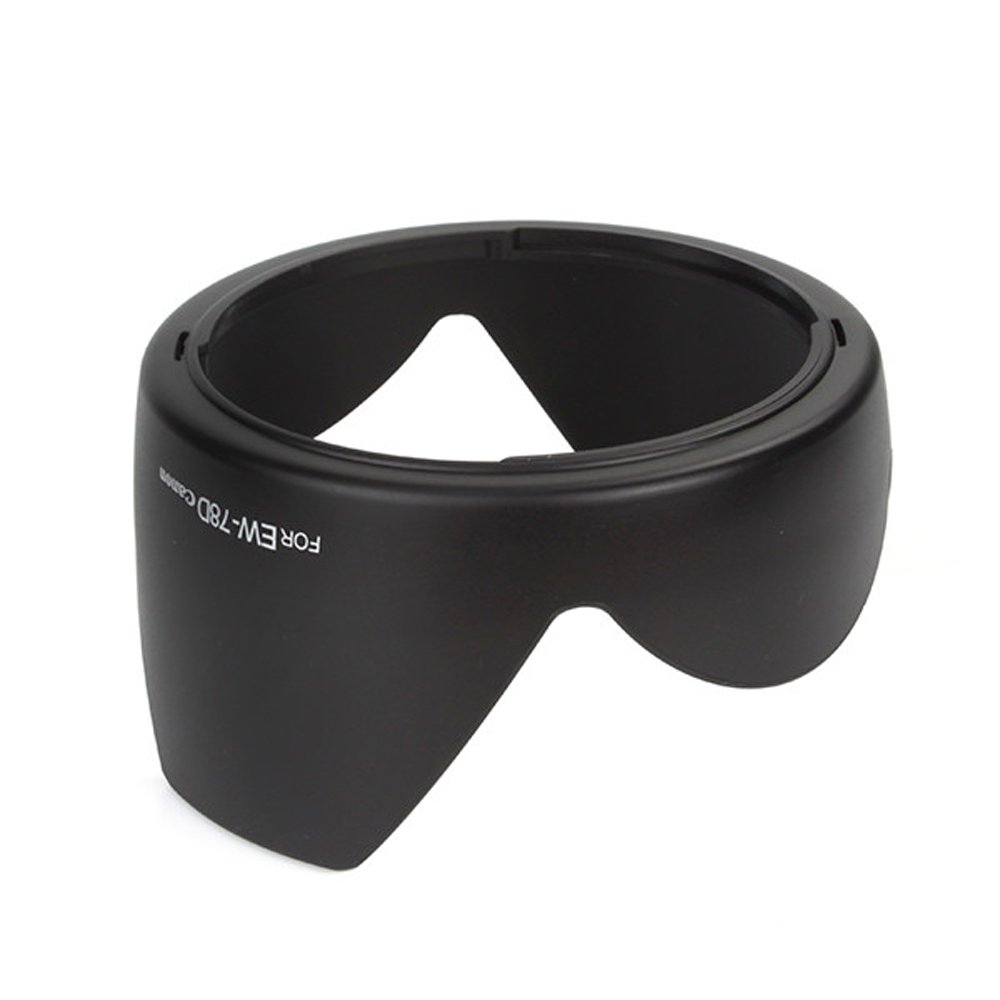 Pixco EW-78D Bayonet Mount Lens Hood for Canon EF-S 18-200mm f/3.5-5.6 I S Canon EF 28-200mm f/3.5-5.6 USM Lens Camera Replacement