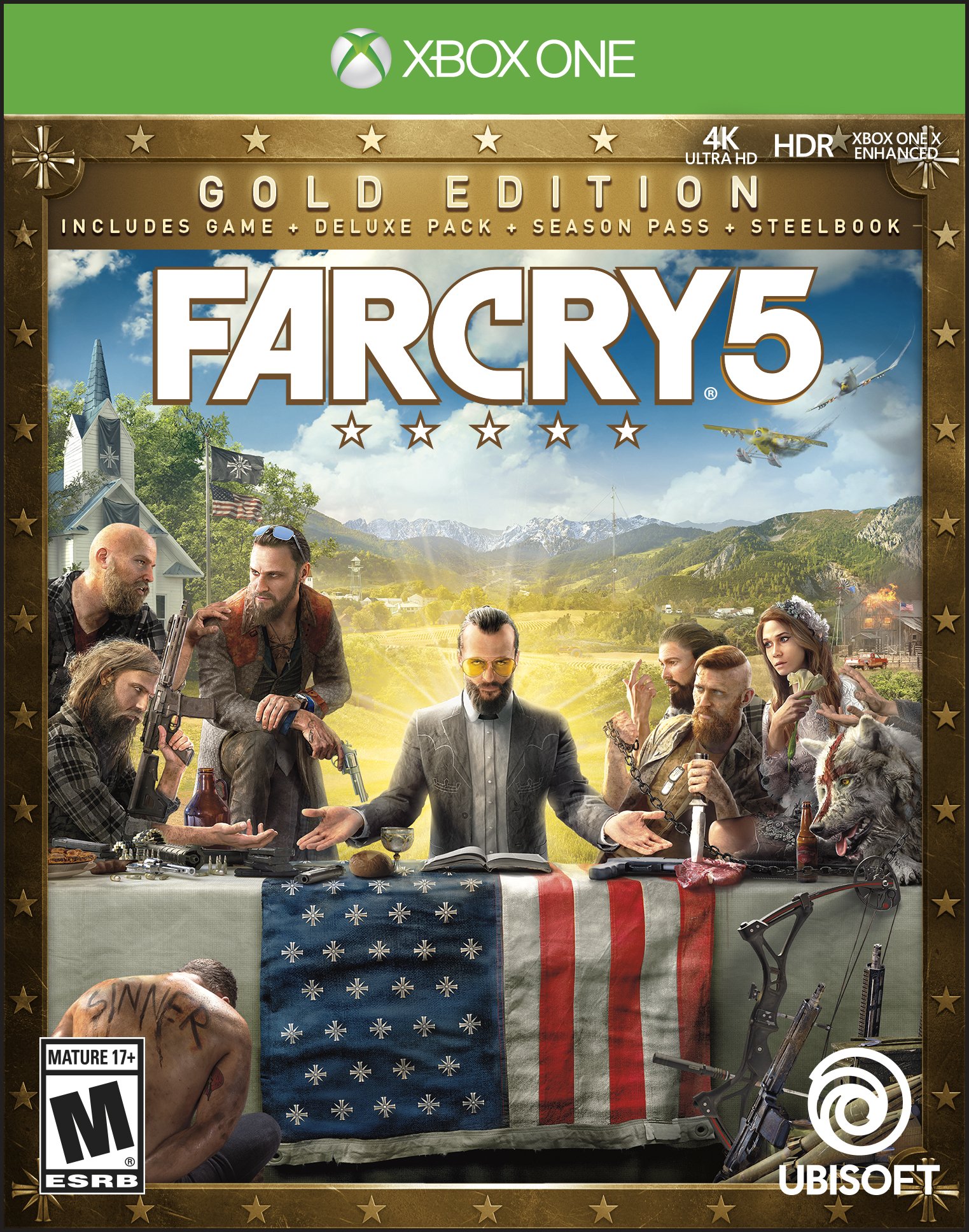 Far Cry 5 Steel book - Xbox One Gold Edition