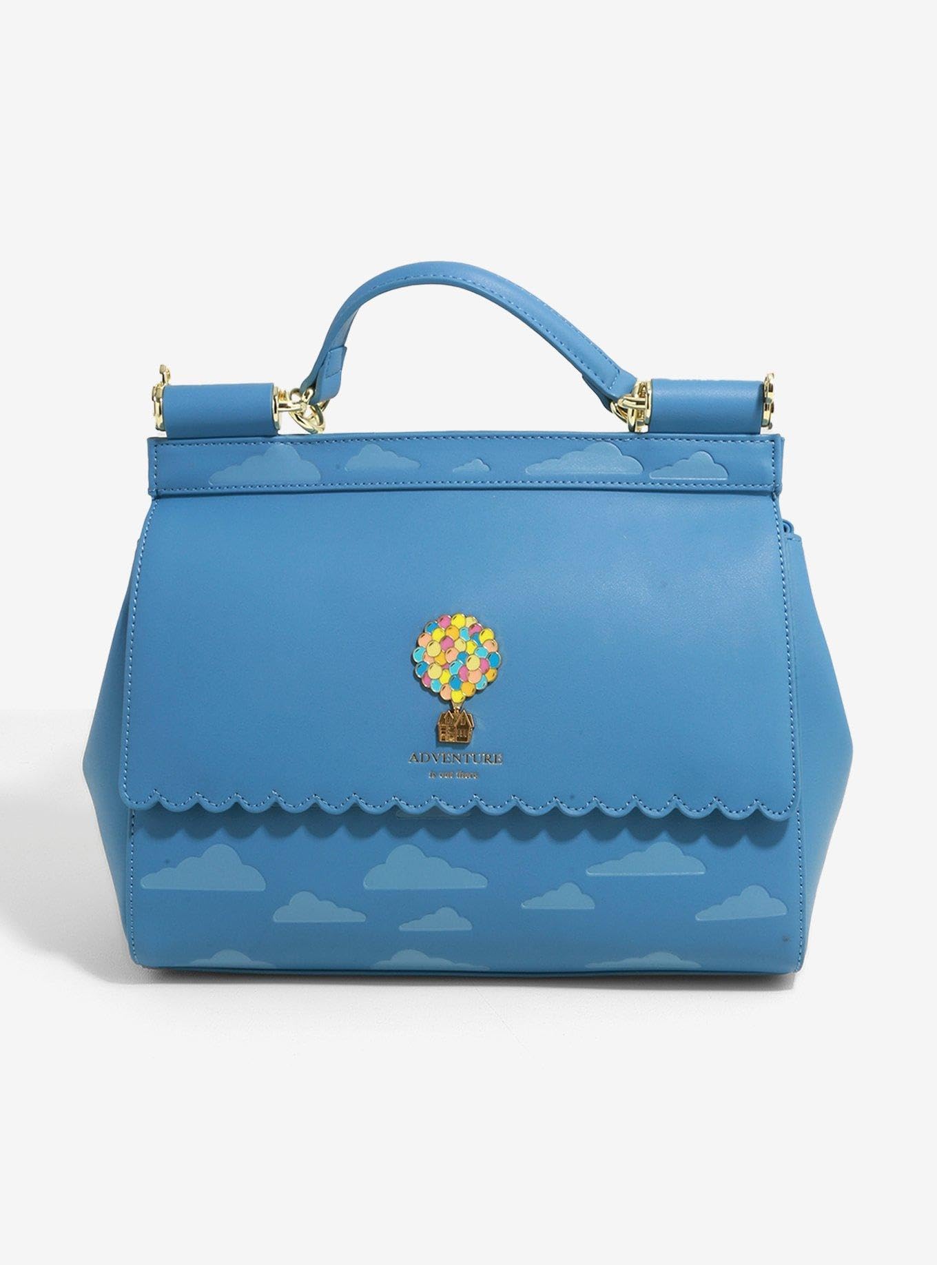 BoxLunch Loungefly Disney Pixar Up Clouds Crossbody Bag Exclusive