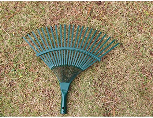 SGerste 22 Teeth Heavy Duty Steel Metal Rake Head Lawn Leaves Garden - Garden Tools