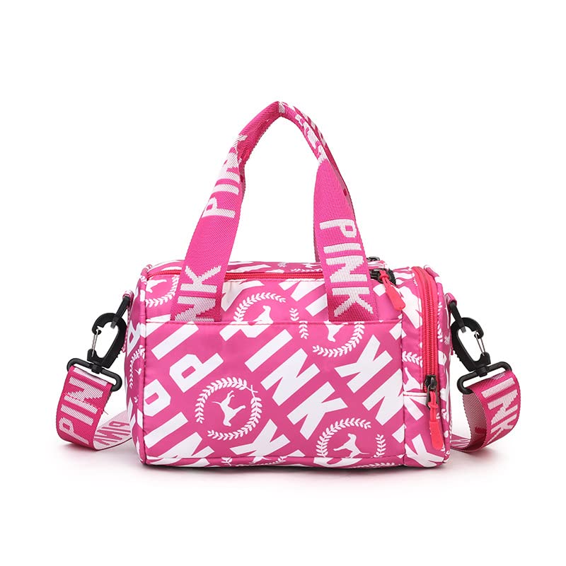 Aesthetic Mini Crossbody Bag, Cute Duffle Bag with Handle, Travel Tote for Short Trips