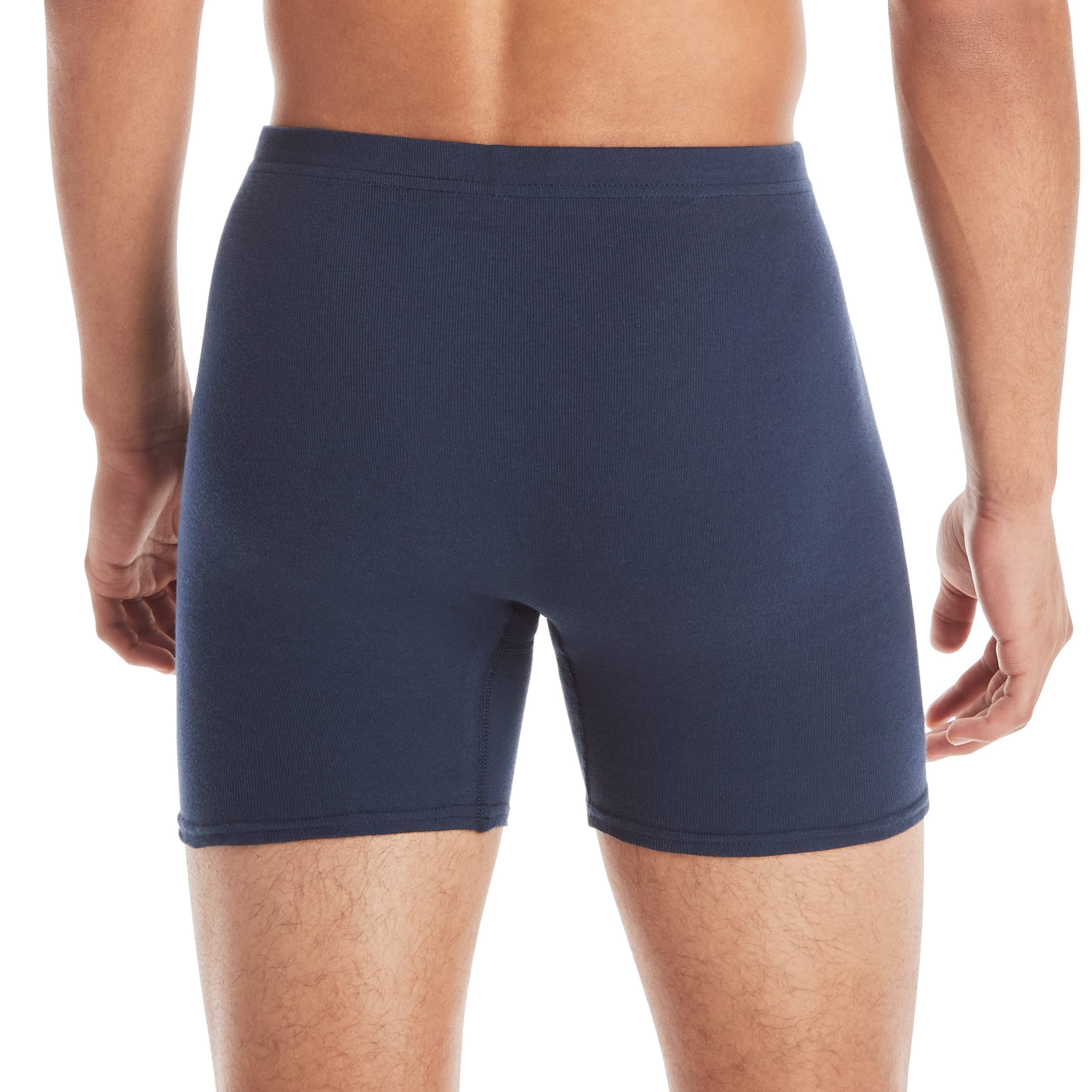 Hanes Men's Boxer Briefs, Cool Comfort Moisture-Wicking Breathable Underwear, Multi-Pack, Assorted-12, X-Large