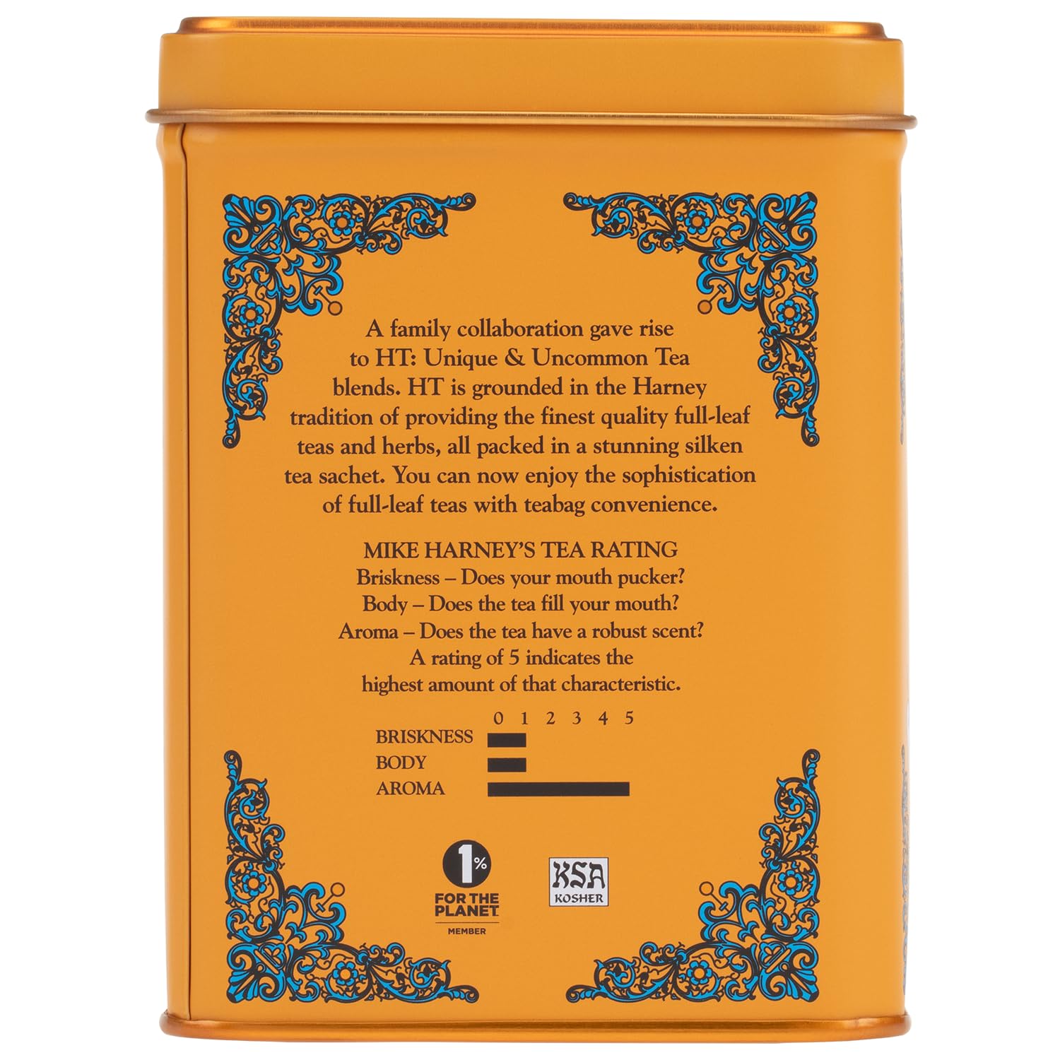 Harney & Sons HT Decaf Hot Cinnamon Tea, 20 Tea Sachets, 1.4 oz (40 g)