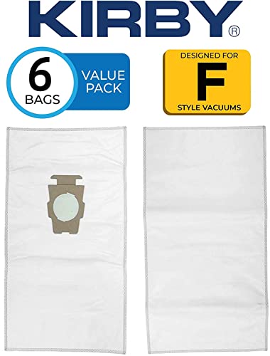 KIRBY Vacuum System Filter Bags with Micron Magic technology 6 Pack Part 204811 Plus Belt