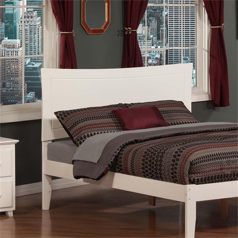 Leo & Lacey Full Panel Headboard in White