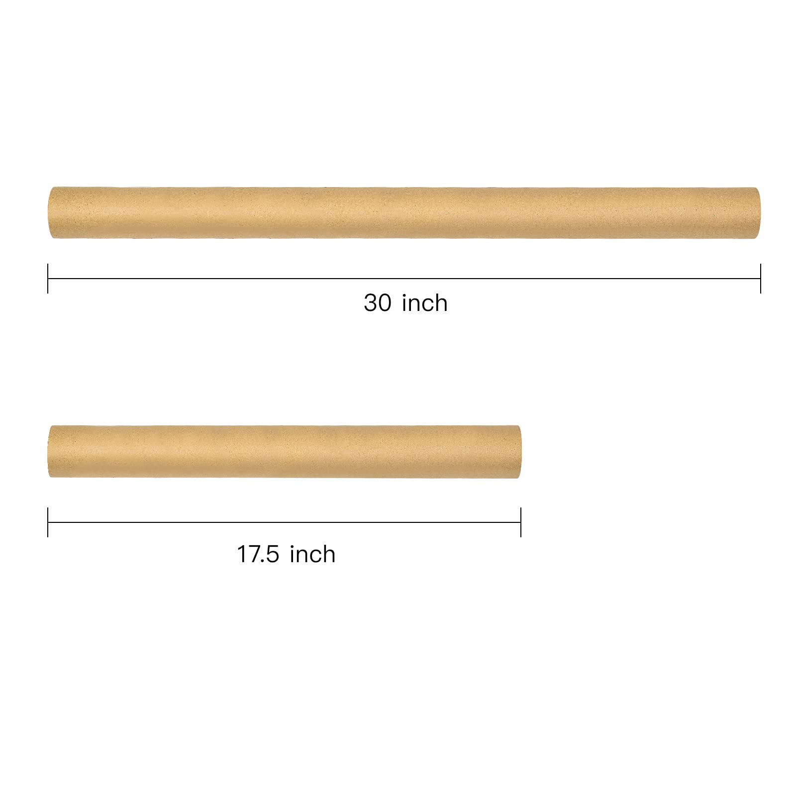 RUSPEPA Wrapping Paper Kraft Paper - Colorful Birthday Wrap Design - 4 Rolls - 30 inches x 10 feet per Roll