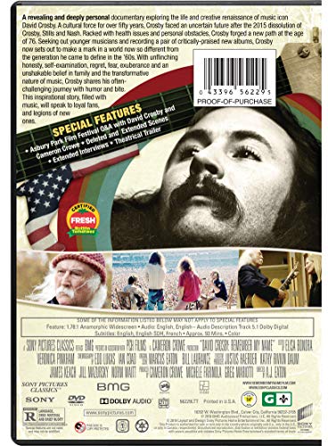 David Crosby: Remember My Name