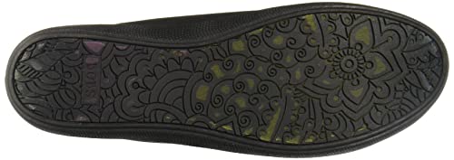 Skechers womens Bobs B Cute Sneaker, Black/Black, 8 US
