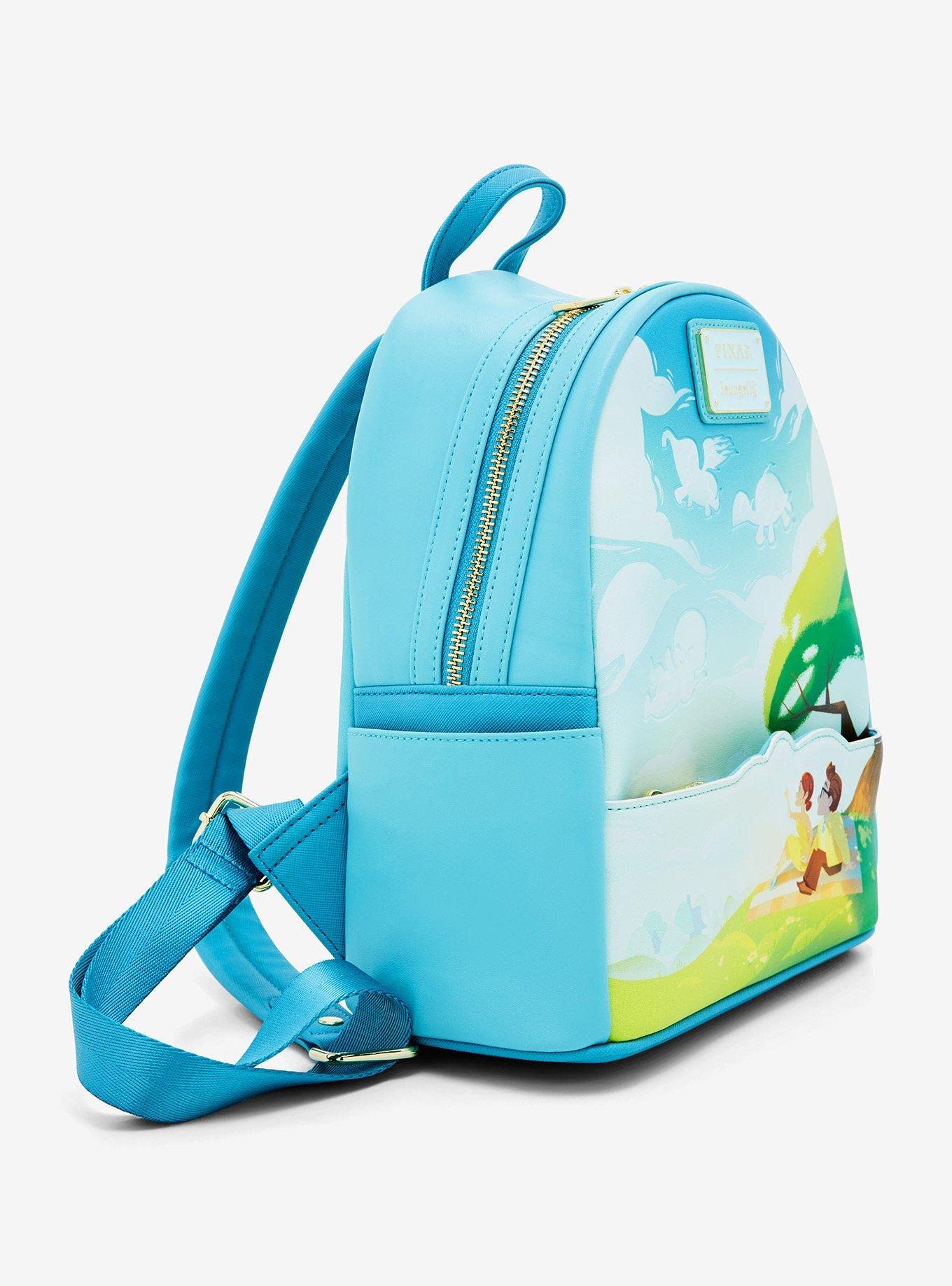 BoxLunch Loungefly Disney Pixar Up Carl & Ellie Daydream Mini Backpack Exclusive