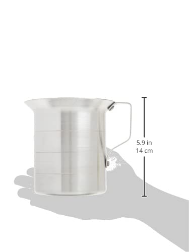 Winco Winware Aluminum Measure 1 Quart MeasuringTools