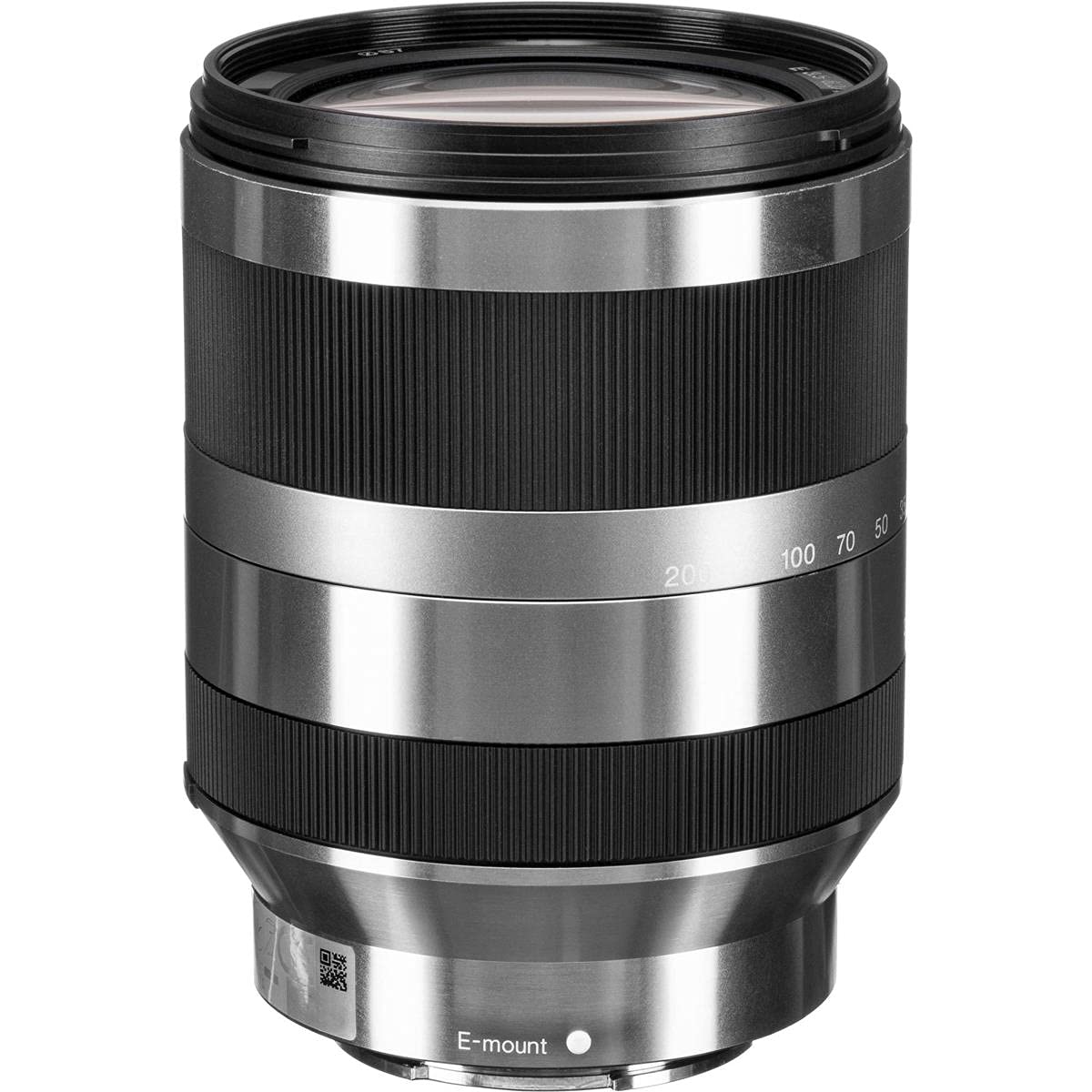 Sony Alpha SEL18200 E-Mount 18-200mm F3.5-6.3 OSS Lens (Silver)