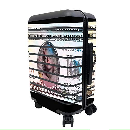 MightySkins Skin Compatible with Away The Carry-On Suitcase - Monroe Currency | Protective, Durable, and Unique Vinyl Decal wrap Cover | Easy to Apply, Remove, and Change Styles | Made in The USA