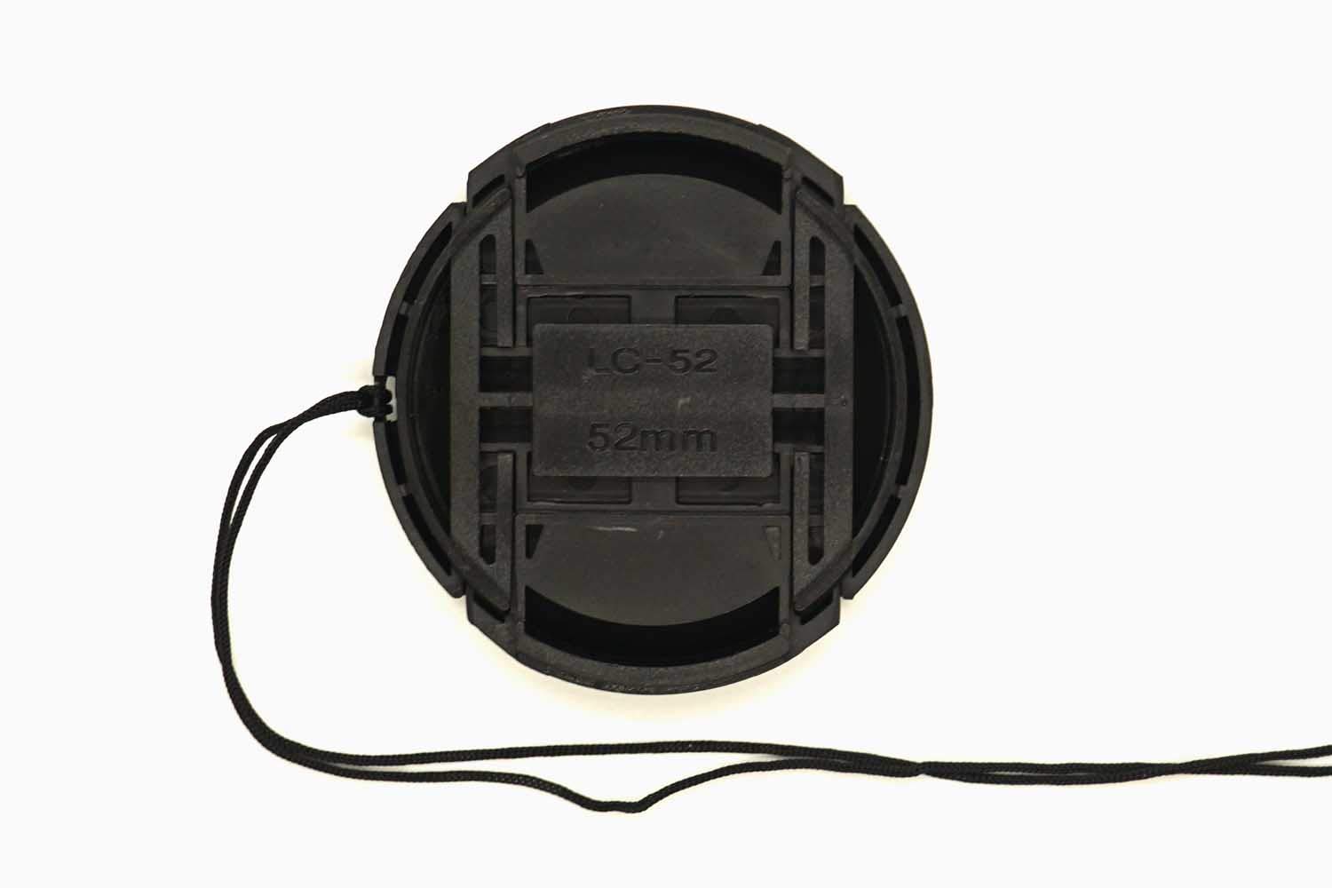 Lens Cap (52mm) Compatible for EF-M 18-55mm EF-M 55-200mm, Compatible for RF 35mm f/1.8 Macro is STM Lens (3 Pack)