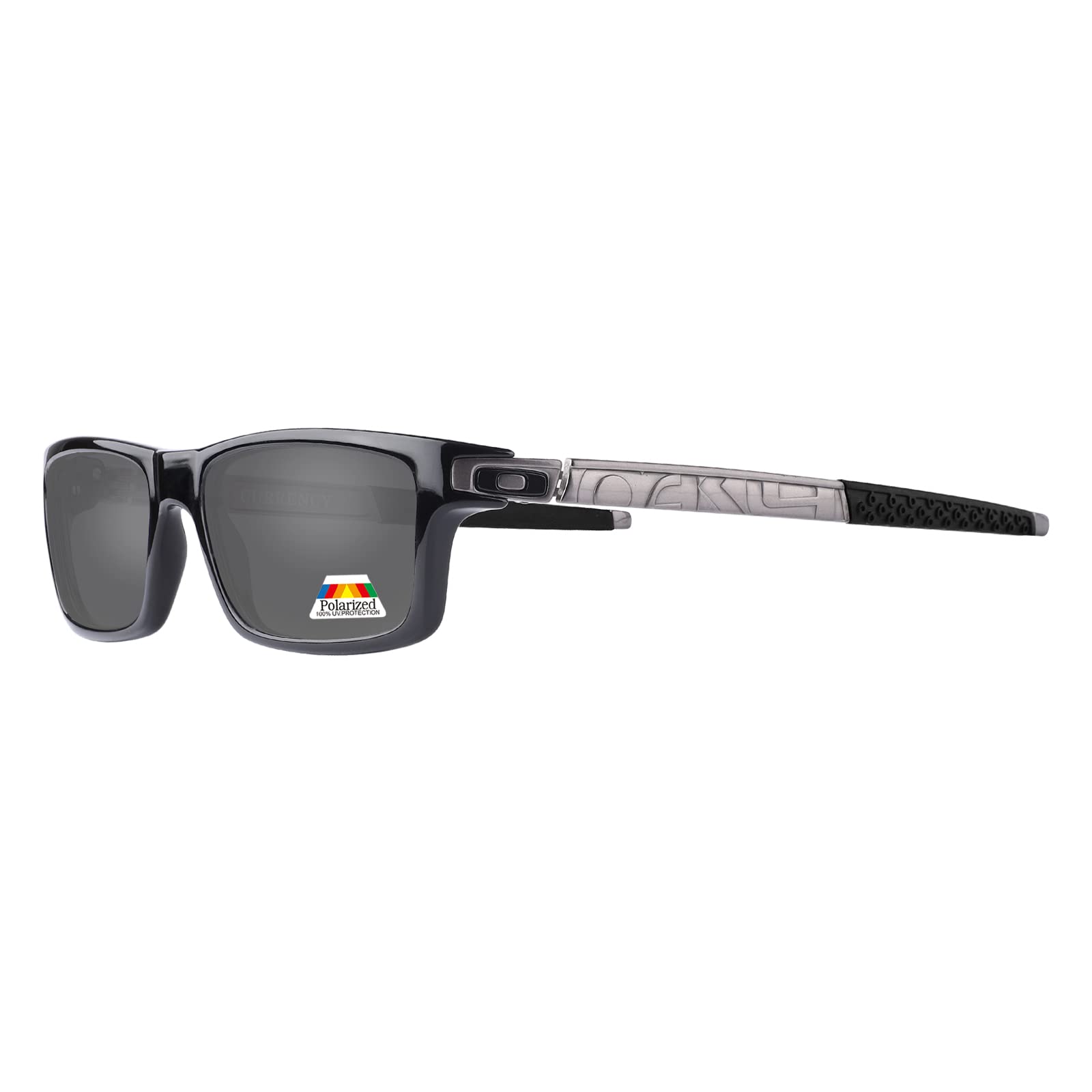 Bwake Replacement Earsocks for Oakley Currency Sunglasses - Black