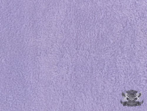 Fleece Blanket Solid Fabric Sold by The Yard (Lilac)
