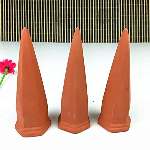 8PCS/Plant Water Self Watering Spikes, Automatic Vacation Plant Watering Devices,Terracotta Wine Bottle Stake Set, Slow Release Self Irrigation Watering System-Perfect for Indoor Outdoor Plant