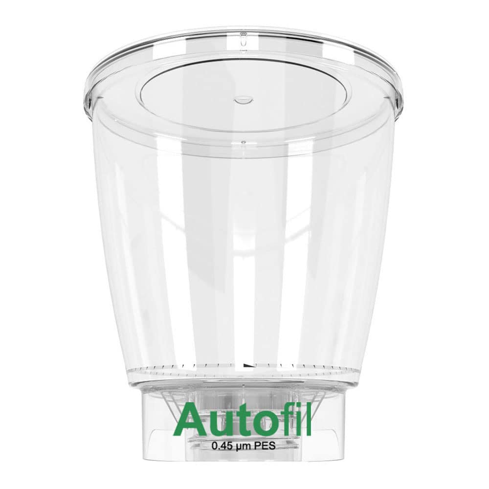 Autofil Sterile Disposable Vacuum Bottle Top Filters with 0.45um PES Membrane for Prefiltration or Clarification, 1000mL, 24/CS