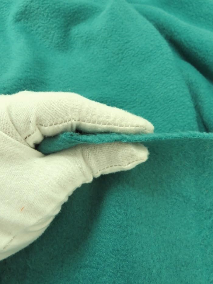 Solid Polar Fleece Fabric - 37 Colors - Sold by The Yard DIY Blankets Clothing Pajamas Accessories (Heather Gray)