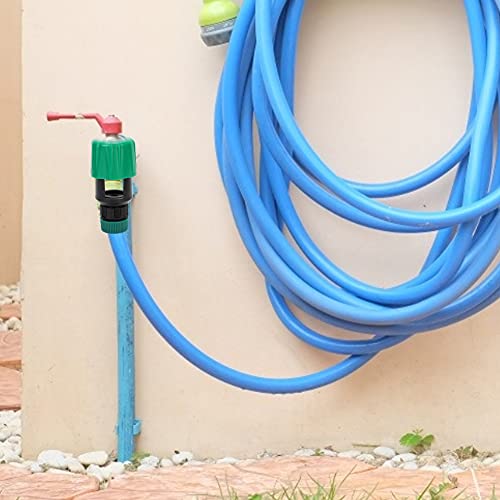 Denkerm Universal Connector Pipe Connector, Watering Hose Adapter Kitchen Pipe Connector Faucet Adapter, Watering Accessories Hose Connector, Home Kitchen for Garden for Patio(Green)