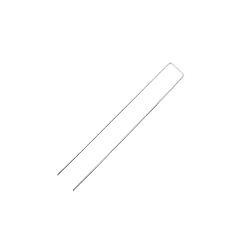 Garden Landscape Staples, Heavy Galvanized Stakes 12 Inch, 50 Pack