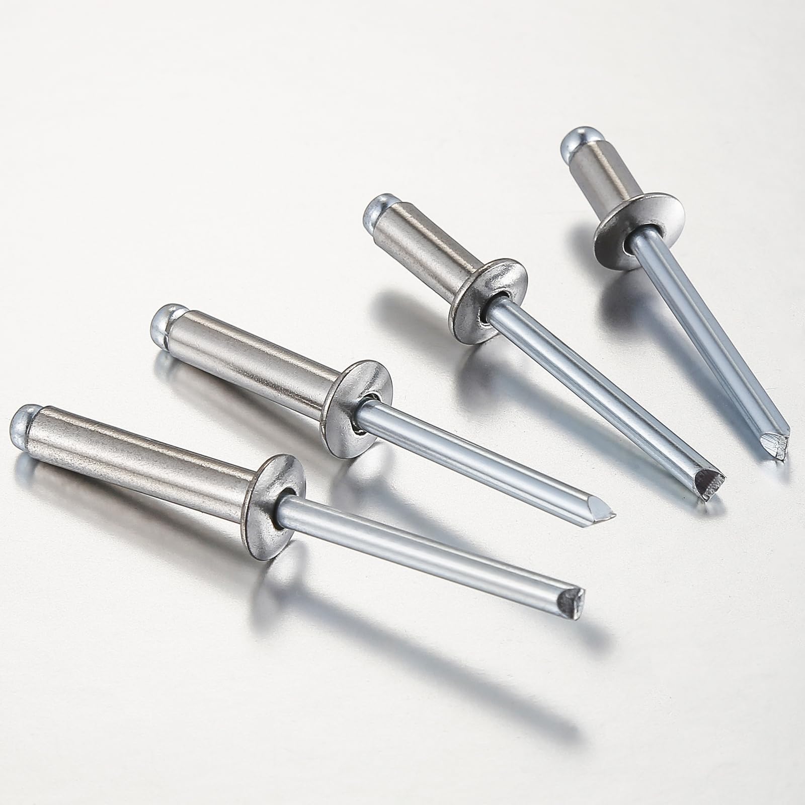 Wensilon (250Pcs) 3/16"x1/2" stainless steel blind pro Rivets,Steel handle and stainless steel mandrel