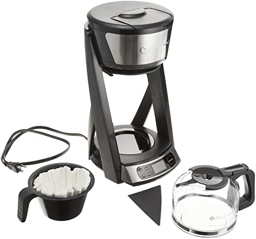 BUNN Heat N Brew Programmable Coffee Maker, 10 cup, Stainless Steel