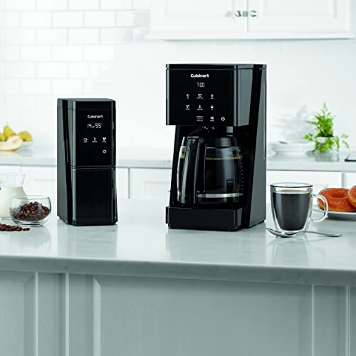 Cuisinart DCC-T20 14-Cup Programmable Coffeemaker Touchscreen, Black