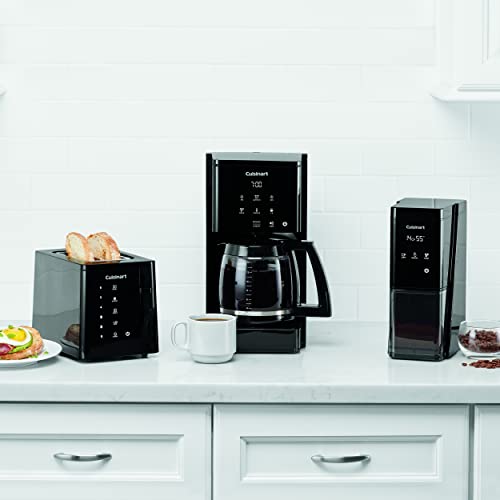 Cuisinart DCC-T20 14-Cup Programmable Coffeemaker Touchscreen, Black