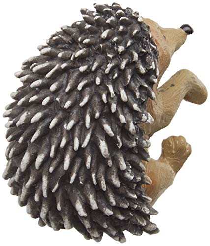 Top Collection 4280 Hedgehog Flower Pot Hugger Figurines, Tan, Brown