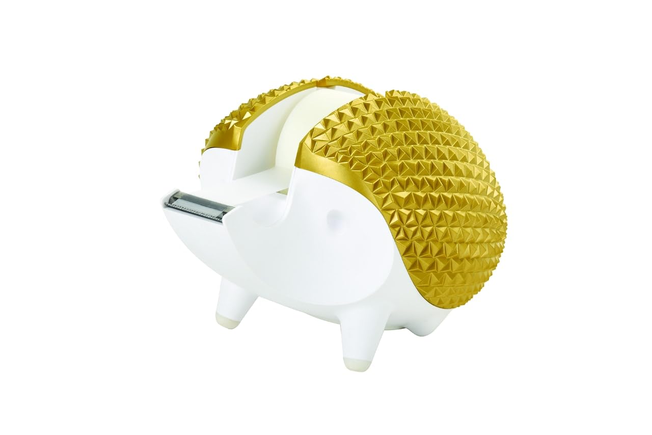 Scotch Brand Hedgehog Tape Dispenser, Great for Gift Wrapping, Includes 3/4 in x 350 in Tape Roll (C47-HEDGEHOG-G)