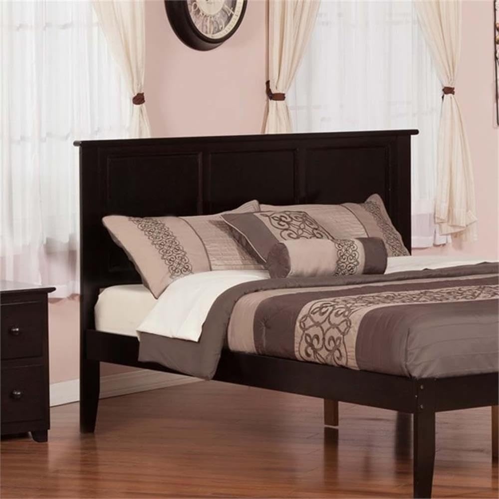 Leo & Lacey Queen Panel Headboard in Espresso