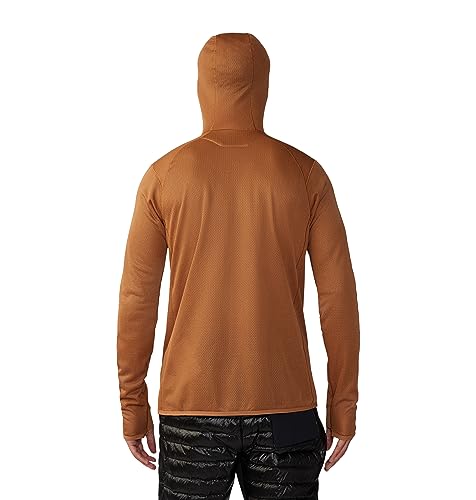 Mountain Hardwear Men's AirMesh Hoody, Copper Clay, Large