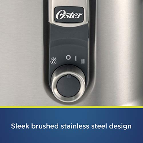Oster Easy-to-Clean Professional Juicer, Stainless Steel Juice Extractor, Auto-Clean Technology, XL Capacity, Gray