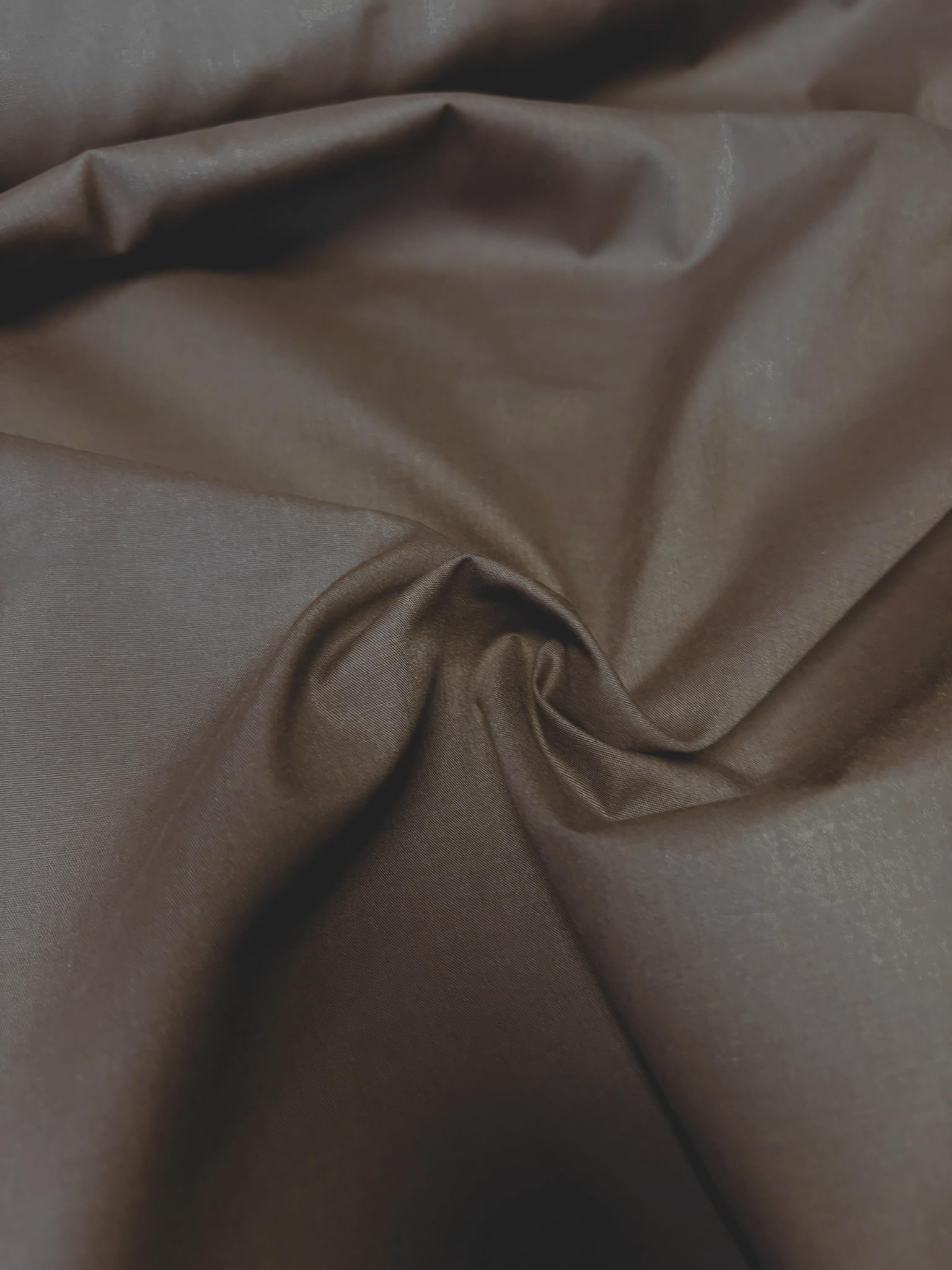 60 Inch Brown Poly Cotton Broadcloth Fabric - by The Yard