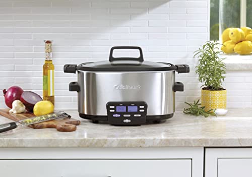 Cuisinart MSC-600 3-In-1 Cook Central 6-Quart Multi-Cooker: Slow Cooker, Brown/Saute, Steamer