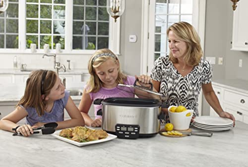 Cuisinart MSC-600 3-In-1 Cook Central 6-Quart Multi-Cooker: Slow Cooker, Brown/Saute, Steamer