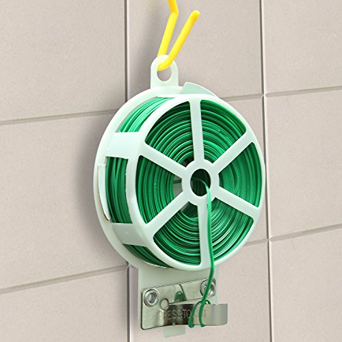 VIMOA Garden Twine 164 Feet Garden Twist Ties with Cutter for Plants, Vines and Wrapping Cords Christmas Tree Tie